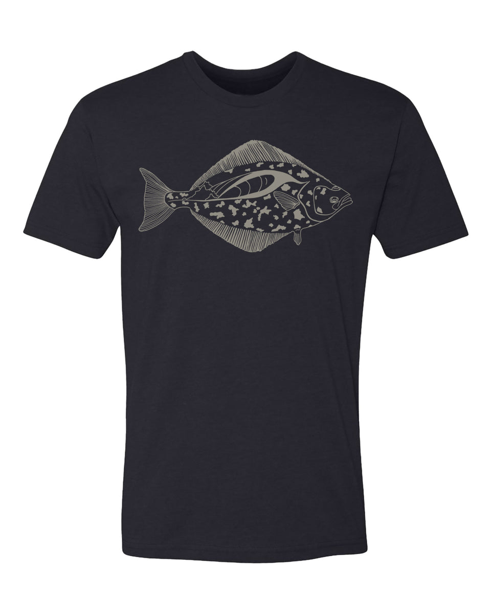 Halibut Short Shirt in Black | UROKO