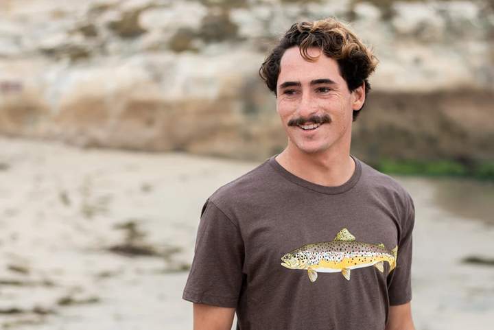 Wear tees and hats that show your love for fishing and riding waves ...